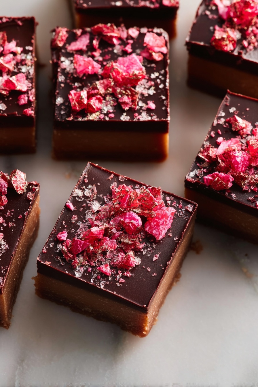 Raspberry Caramel Shortbread Bars – Irresistible Layered Dessert