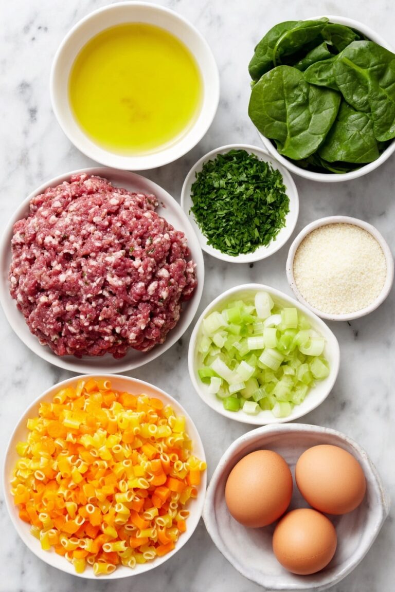 Italian Wedding Soup with Meatballs and Spinach | Cozy & Delicious